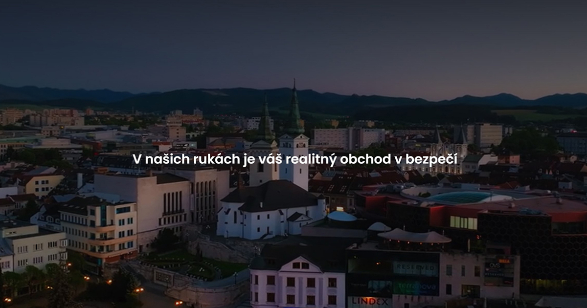 Safe reality s. r. o., realitná kancelária, Žilina, Slovensko